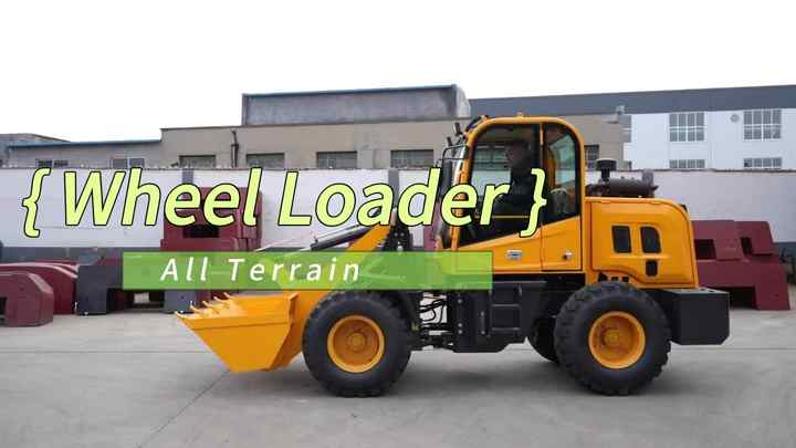 Free Shipping 4WD Hydraulic Wheel Loader Farm Diesel Four Wheel Drive ...
