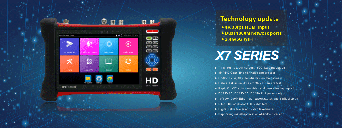 Guangzhou Wanglu Technology Co., Ltd. - 4K CCTV Tester, 4K TVI/CVI ...