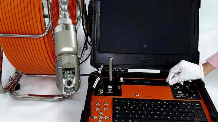 Vicam Pan and Tilt 360 Degree Sewer Pipe Inspection Camera