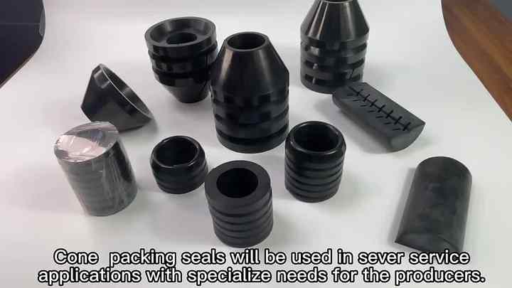 High Temp and Sour Service HSN Cone Stuffing Box Packing for for High ...