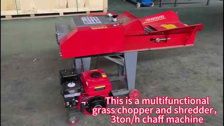 Feed Grass Cutter Mill Machine Paddy Straw Cutting Grass Silage Crusher ...