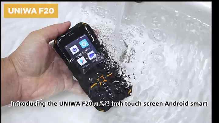 UNIWA F20 POC Radio 4G Mobile Phones Rugged Smartphone Waterproof PDAs ...