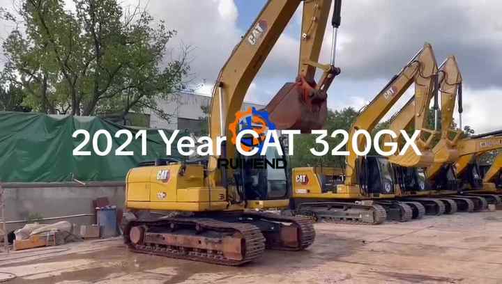 Original Caterpillar Cat320gx Used Excavator Crawler Excavator Cat320d ...