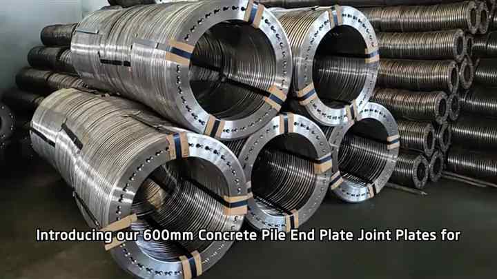Q235 Steel Sheet End Plate for PHC Pile Mould ASTM/BIS/API Certified ...