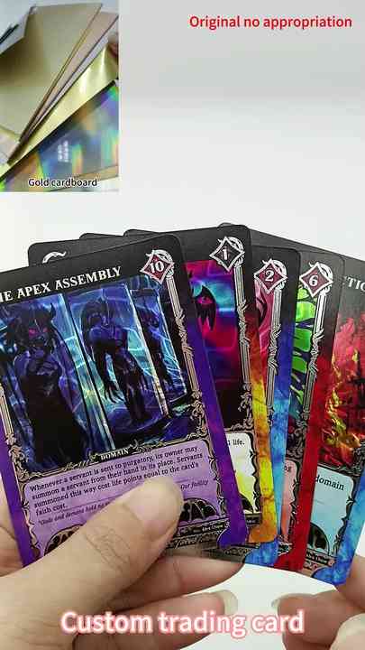 Wholesale Holo Cards - Custom Trading Card Game Lamination