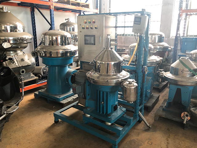 Solid-liquid separator centrifuge, oil-water solid phase separator disc ...