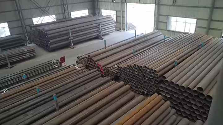 6 Meter Round Galvanized Pipe 3 Inch ERW Gi Fence Tube 5 Tons ...