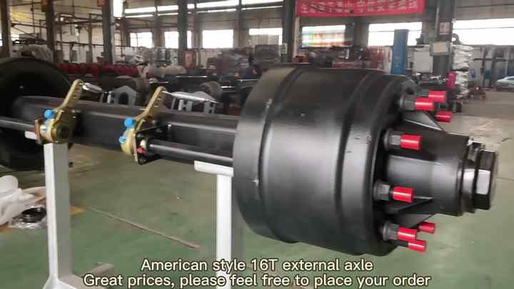 New Brazil Type Axle for Semi-Trailer | High Load Capacity (13T ...