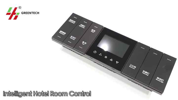 Hotel Room Smart Lighting Control System Stainless Steel Touch Switch ...