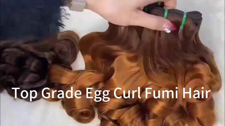 FH Wholesale Fumi Curly Weft Hair Extensions Unprocessed Raw Vietnamese ...