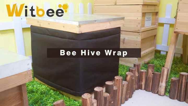 New Winter Bee Hive Wrap 10 Frame Canvas & Aluminum Foil Beekeeping ...