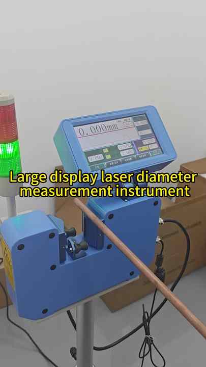 0.1-25mm Laser Diameter Gauge RS485 Display - High Precision