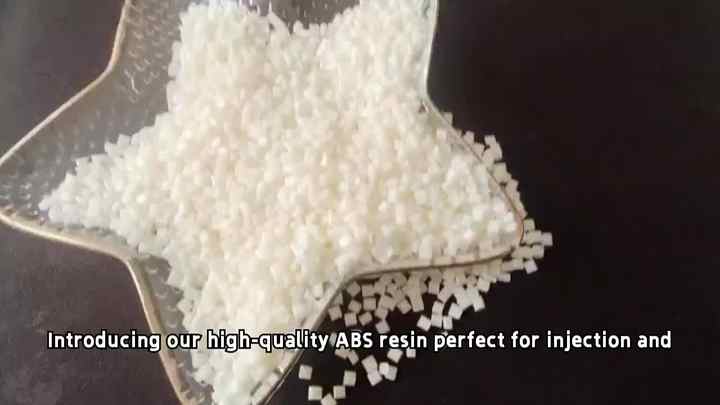 ABS Resin KF718 KF730 KF740 Virgin Transparent White Kingfa ABS Pellets ...