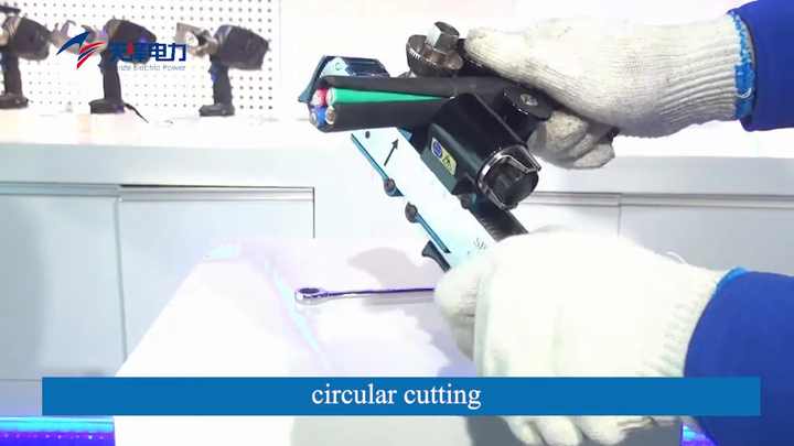 Low/Medium Voltage Cable Insulation Aluminum Sheath Stripper Stripping ...