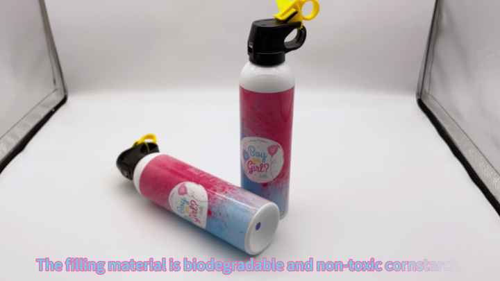 Customize Gender Reveal Blaster - Pink & Blue Holi Powder Spray Party ...
