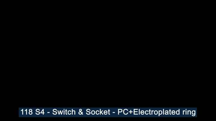 JERMEL S4 Series US Standard PC Flame Retardant Electrical 2 Hole 16A ...