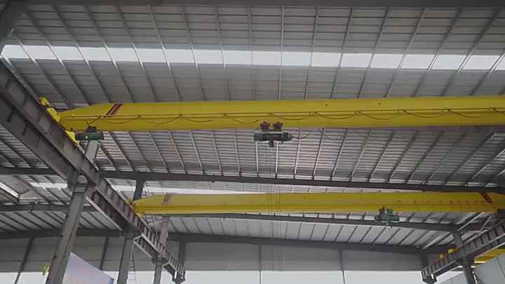 5 Ton Single Girder Bridge Crane Ceiling-Mounted Track System for ...