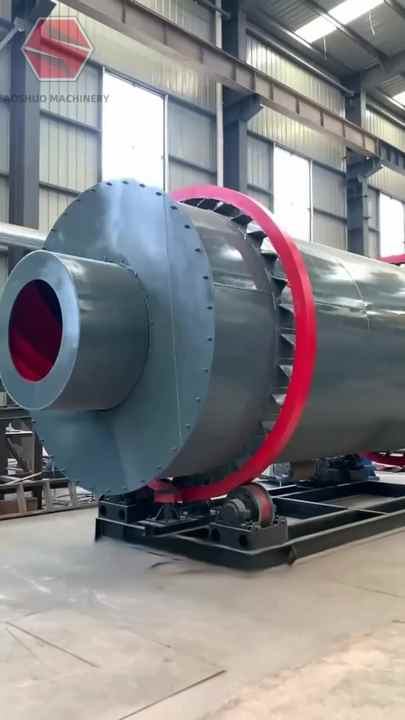 Biomass Pellet Combustion Heating Three Drum Dryer for Cement Slag ...