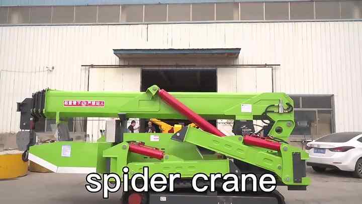 Spider Lift Compact Crawler Boom Lift Mini Spider Lifting Crawler Crane ...