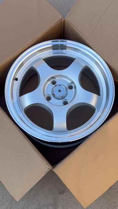 New 14-15 Inch Machined Lip Alloy Rims for Passenger Cars