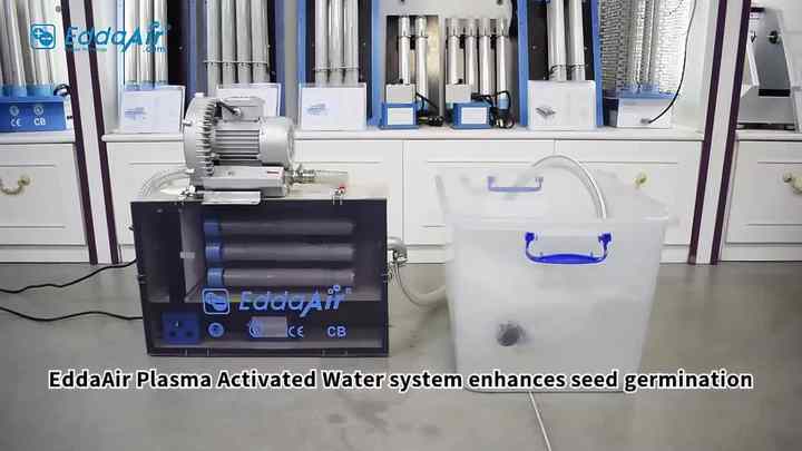 Eddaair Plasma Activated Water for Sterilization & Pesticide Removal
