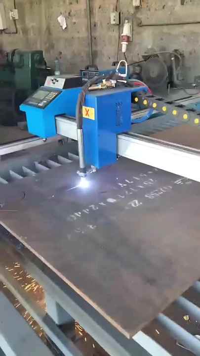 Dual-Rail Gantry Cnc Plasma Cutters Small CNC Plasma Table 1530 Size ...