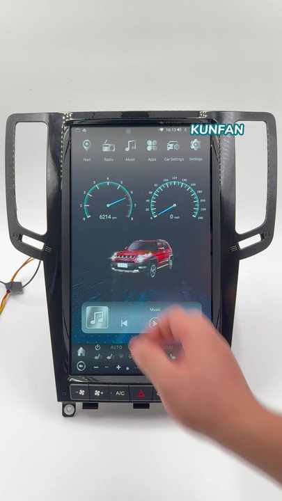 13.6" Tesla Style Screen for Infiniti G35 G37 Q40 Q60 2015 - Android ...