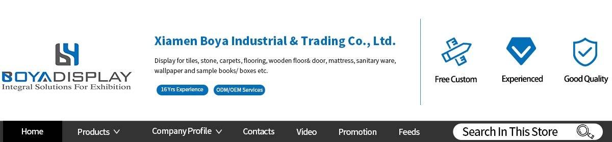 Xiamen Boya Industrial & Trading Co., Ltd. - Tile Display Rack/Stone ...