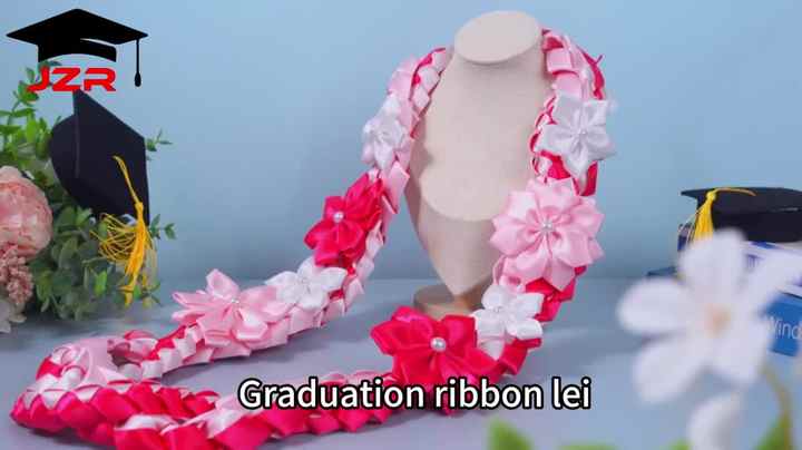 Bright Color Graduation Lei 2026 6 Floral Ornaments Perfect for ...