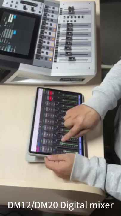 DM32 Pro 32-Channel Digital Mixer Console with USB Interface for ...