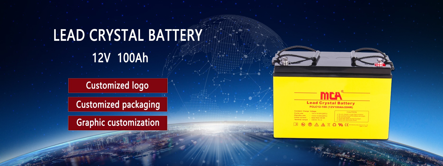 Mca Battery Manufacture Co., Ltd. - Agm Battery, Gel Battery