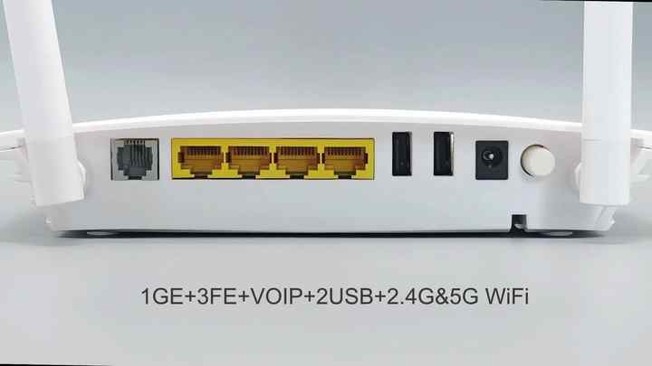 Hunan Zikun ZC-521 ONU Model Excellent Price 5G WiFi ONU for FTTH ...