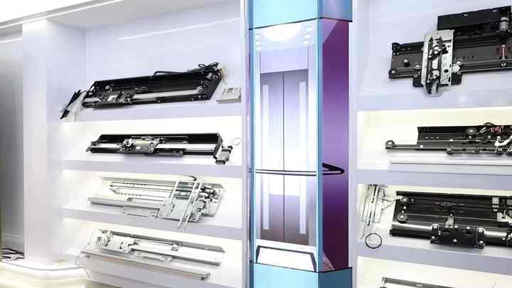 NV31-005 Elevator Door System VVVF China Stainless Steel Automatic ...