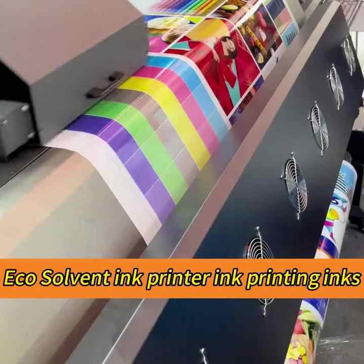 Factory Direct Sale High Saturation Color ECO Solvent Ink for Epson ...