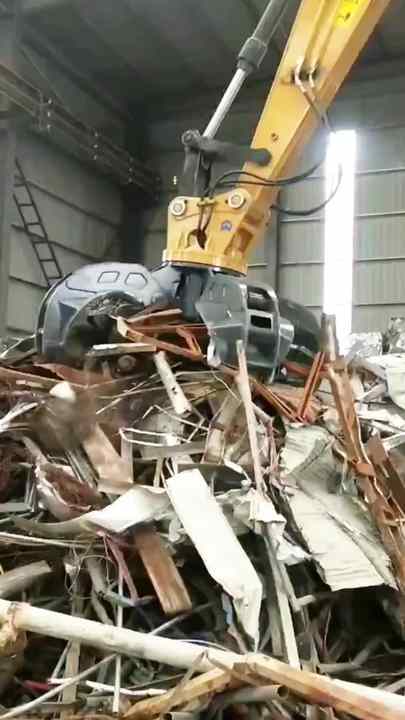 Heavy Duty Bucket Excavator Scrap Excavator Grab for Factory Scrap ...