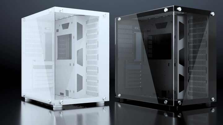 Lovingcool OEM Full Tower Gaming PC Case - Black Casing