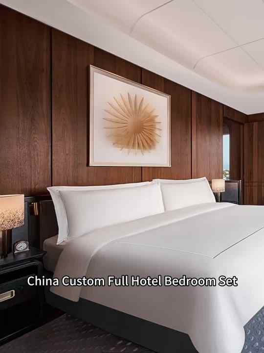 Luxury 5 Star Hotel Bedroom Furniture Sets Custom Full Hotel Room king ...