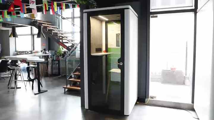 Privacy Pods Soundproof Booth - Modern Office Phone Booths
