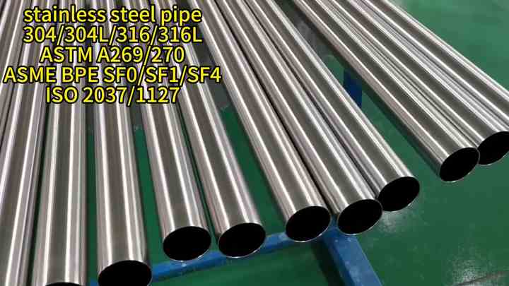 Asme Bpe Sf1 Seamless Pipe Stainless Steel Pipe Mp Tube Mechanical ...