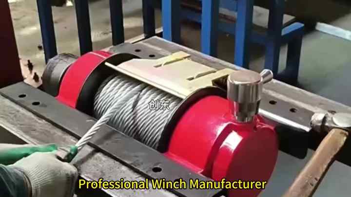 4ton 5ton 6ton Hydraulic Winch for Full Down Rollback Truck Rescue ...
