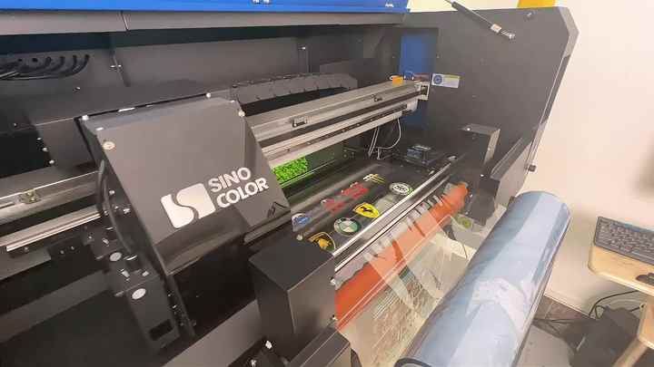 SinoColor 40cm 60cm I3200-U1HD / I1600 Heads with Varnish Roll to Roll ...