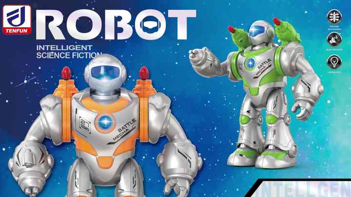 Electric Smart Battle Robot Toy With Sounds & Lights - Educational ...