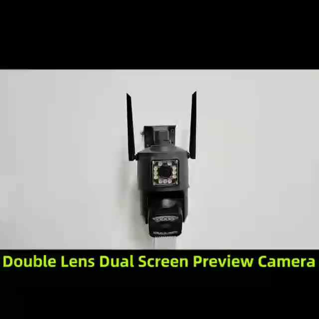 V380 Pro SC03-W: 4MP Dual Lens PTZ Camera - IP66 Waterproof