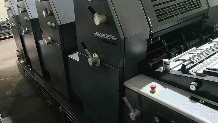 Used Germany SM GTO 52 Speed Master 52 Flatbed Offset Printer
