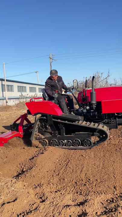 Fuel-efficient 50-hp 2WD Crawler Tractor Gear Drive Engine Motor ...