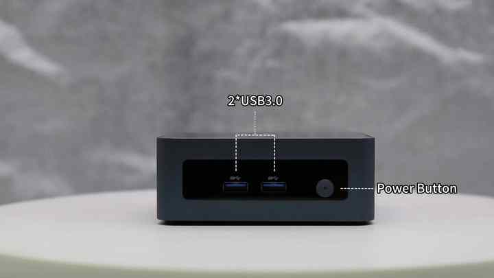 Eglobal New NUC AMD Ryzen 5600H 32GB DDR4 512GB Dual M.2 SSD Dual ...