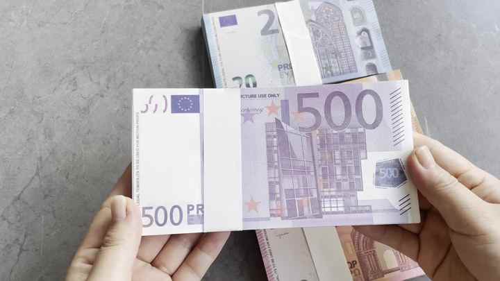 Handmade Faux Euro Currency Bills for Party & Events