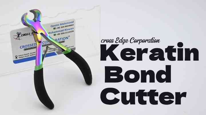 Custom Hair Extension Tool Hair Tip Cutter Keratin Bond Remover Double ...