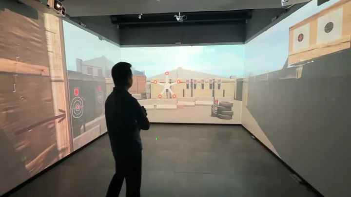 Immersive Virtual Shooting Simulator - 30 Guns & LED Display
