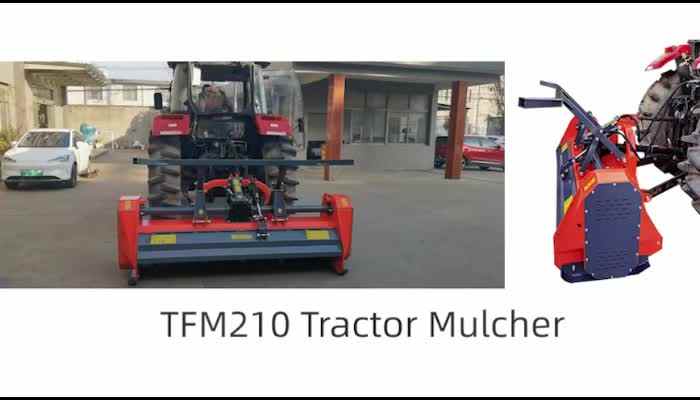Forestry Mulcher Machine Tractor Bush Cutter Machine Mulcher Forestry ...